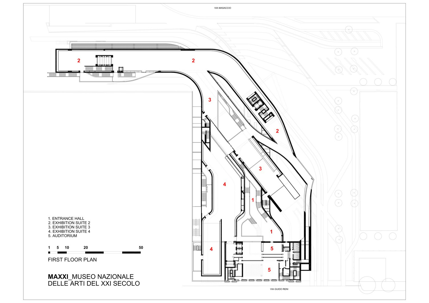 Architecture Photography: first floor plan (43850)