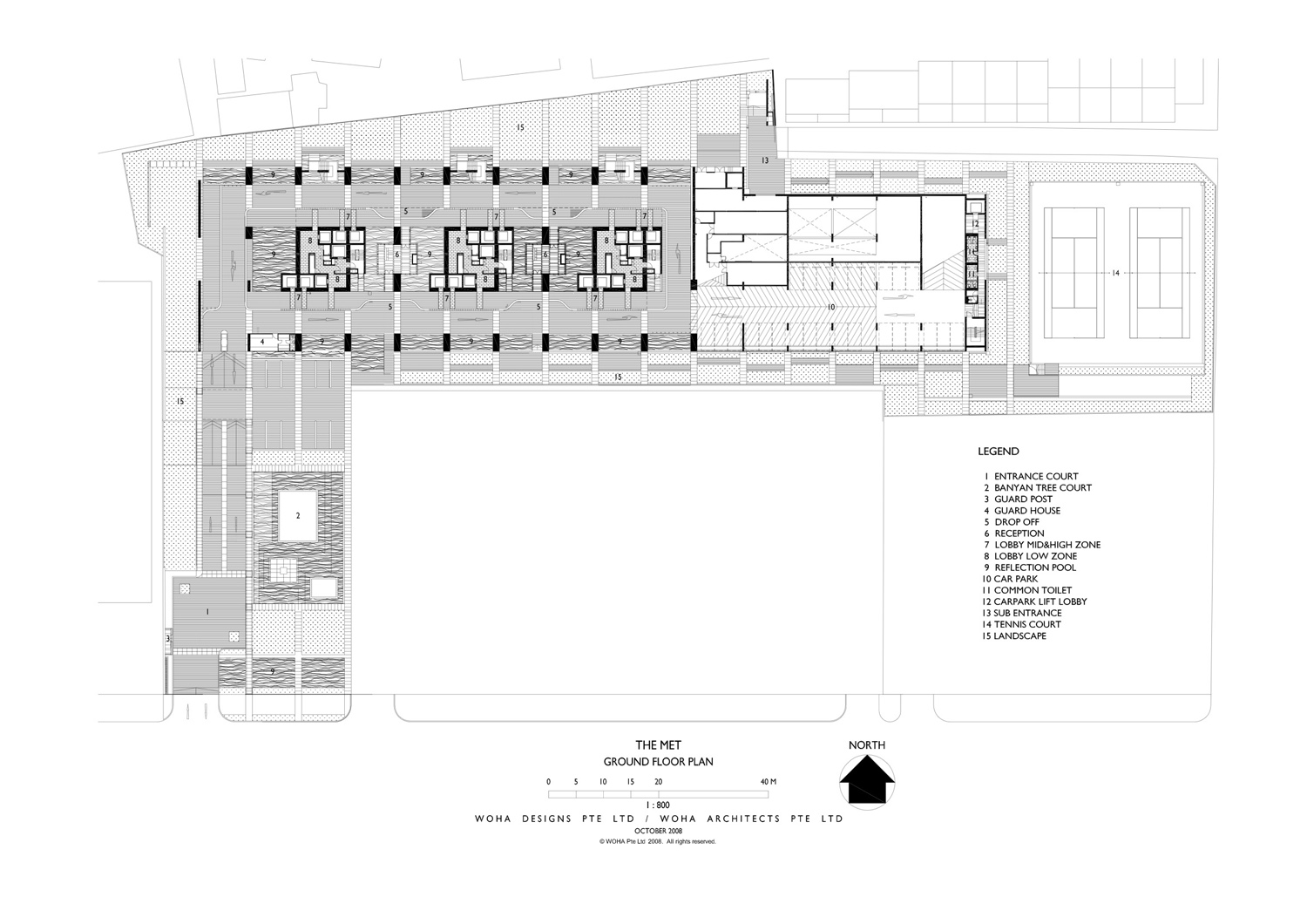 Drop off & lobby | Ground floor plan, Floor plans, How to plan