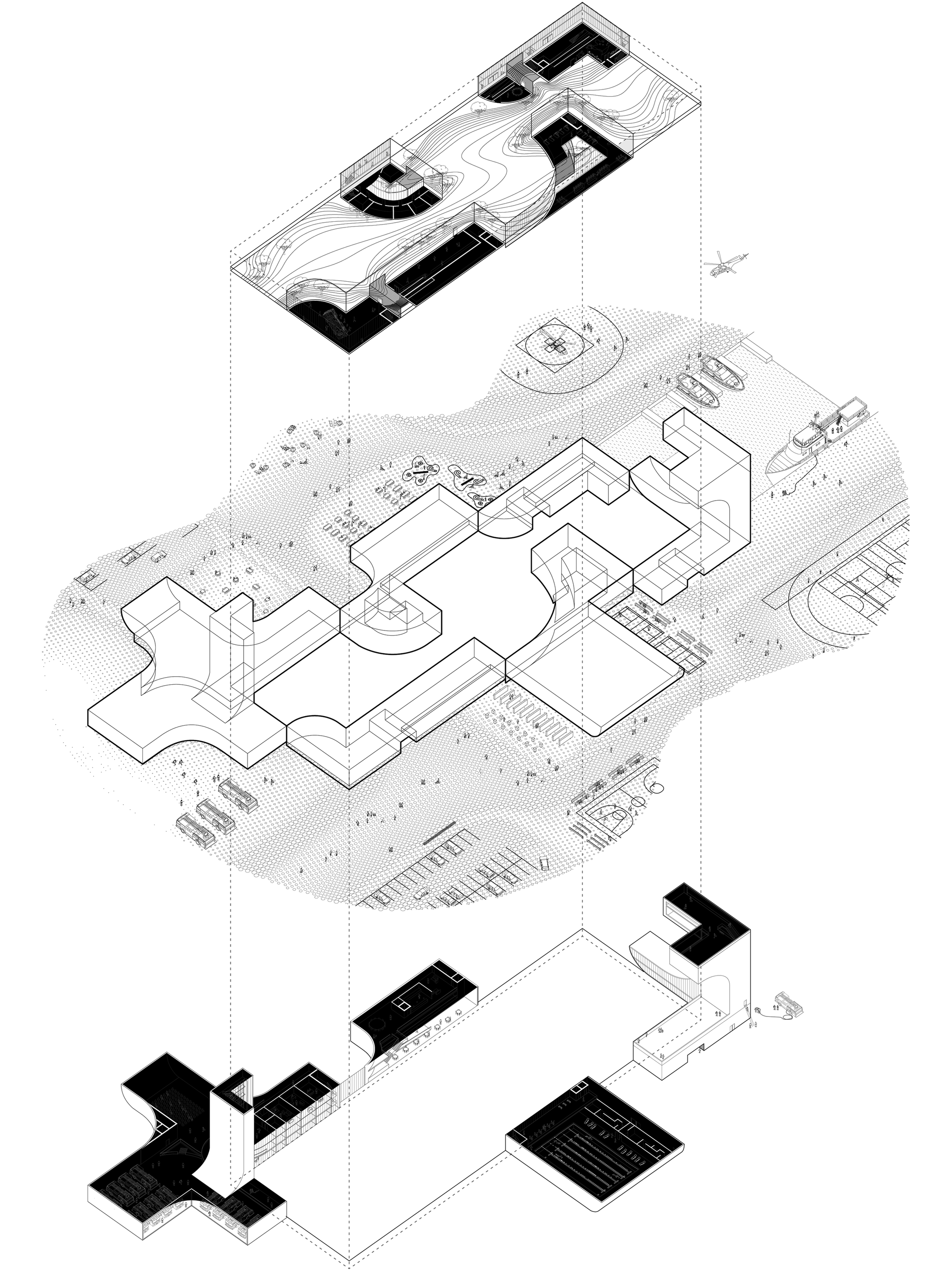awesome | Diagram architecture, Axonometric drawing, Architecture drawing