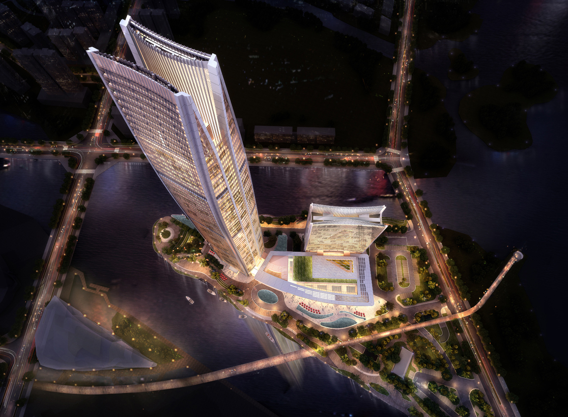 WENLING | Wenling Sheraton | 286m | 938ft | 54 fl | T/O ...
