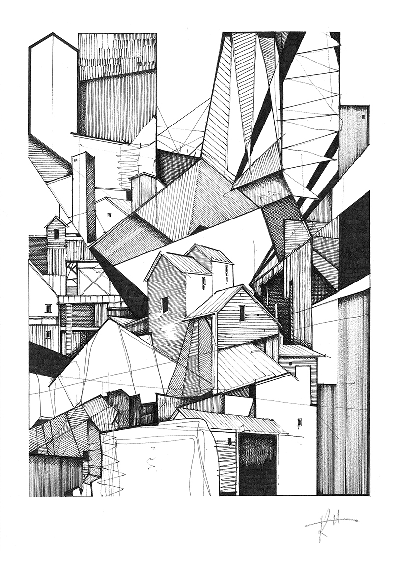 Kyle Henderson --> untitled | Architecture sketchbook, Architecture ...