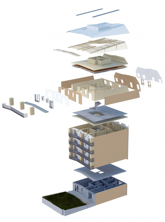 Exploded Axonometric 1