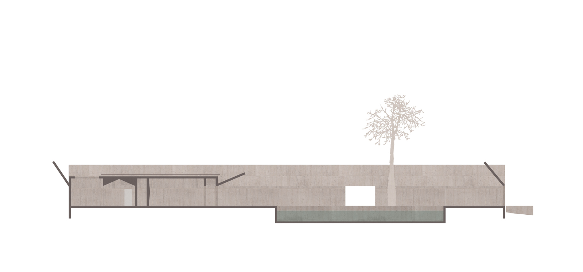 Villa Além / Valerio Olgiati | Architecture, Architecture drawing ...